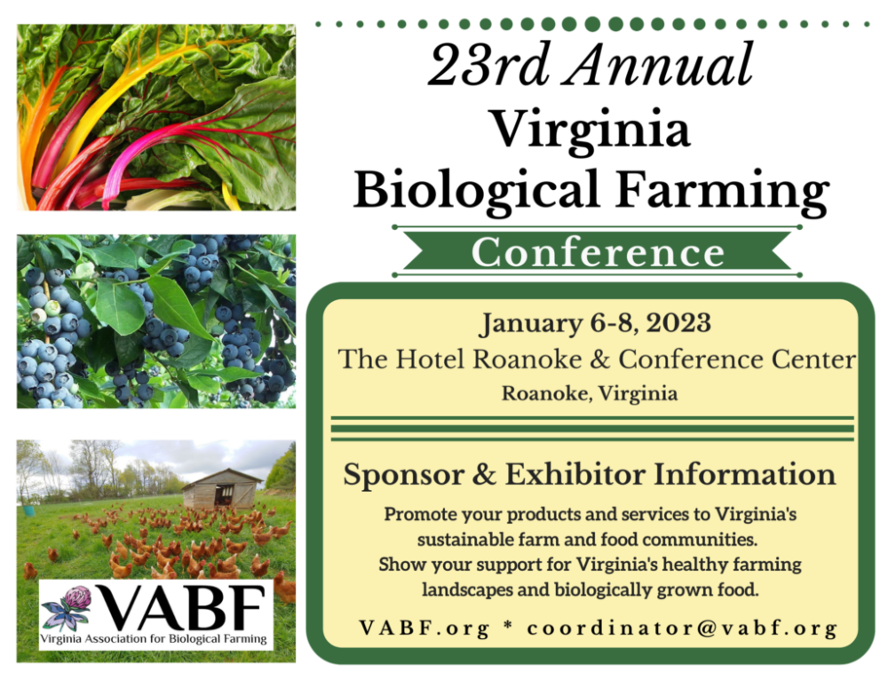Cultivating Success and Sustainability Conference | Virginia Small ...